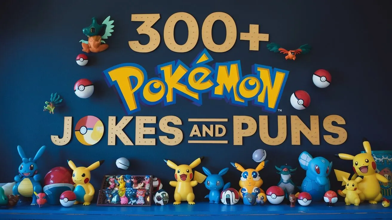 300+ Witty Jokes & Puns About Pokemon