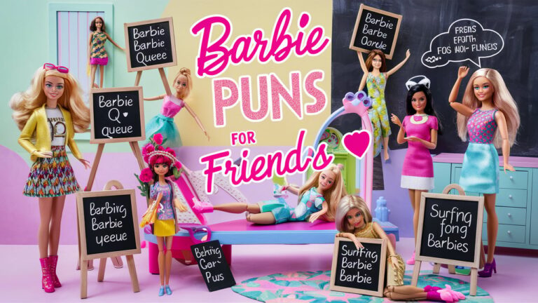 210+ Best Laughy Barbie Puns